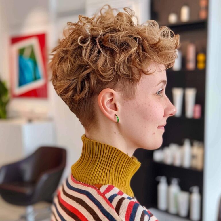 24 Korte Krullen Kapsels voor Een Vlotte Look